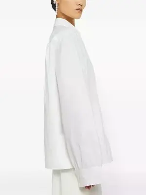 JIL SANDER Jewel-clip Cotton Shirt
