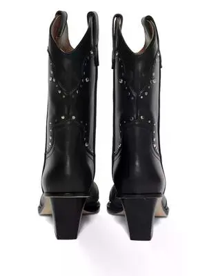 Paris Texas 60mm Janice Boots - Black