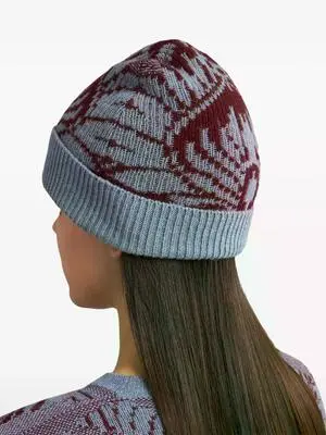 Etro Intarsia-knit Wool Beanie