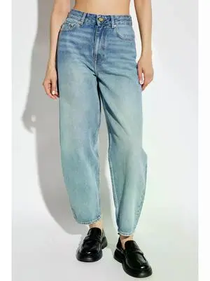 GANNI Organic Cotton Denim Jeans