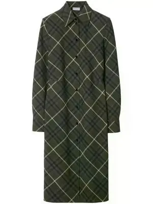 Burberry Check-print Shirt Dress