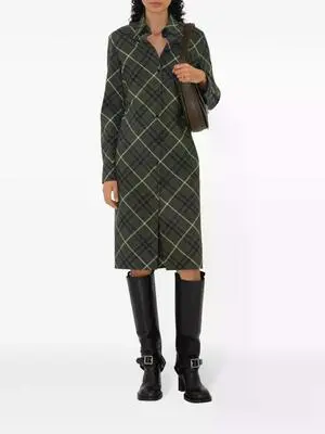 Burberry Check-print Shirt Dress
