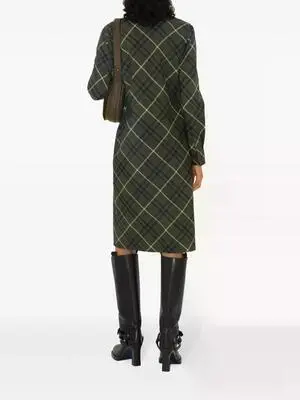 Burberry Check-print Shirt Dress
