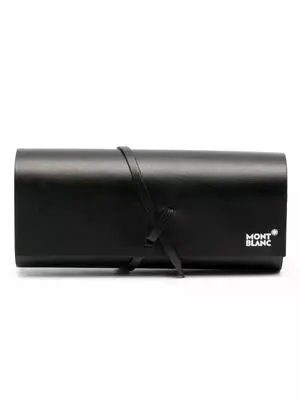 Montblanc Raised-bridge Square-frame Sunglasses