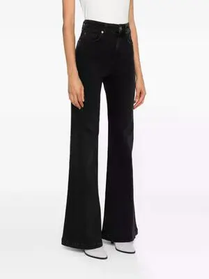 TWINSET High-rise Flared Jeans