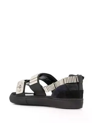 Toga Embossed Strap Sandals