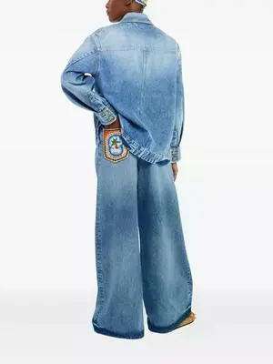 Alanui Sunny Crochet Jeans