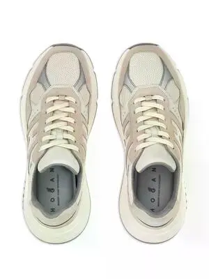Hogan Panelled Suede Sneakers