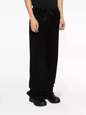 Off-White Diag-stripe Cotton Track Pants - Black