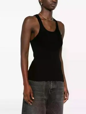 Alanui Sleeveless Tank Top - Black