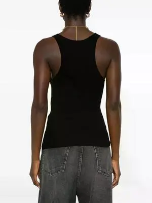 Alanui Sleeveless Tank Top - Black