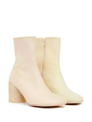 MAISON MARGIELA Anatomic 70mm Leather Ankle Boots