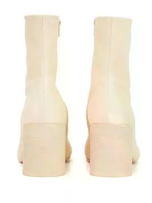 MAISON MARGIELA Anatomic 70mm Leather Ankle Boots