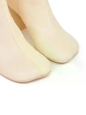 MAISON MARGIELA Anatomic 70mm Leather Ankle Boots
