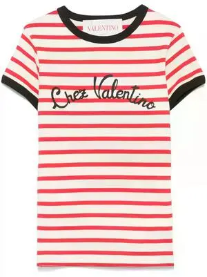 Valentino Garavani Striped Jersey T-shirt