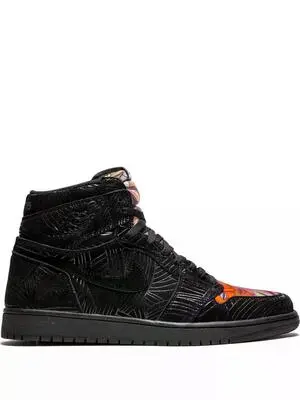 JORDAN 1 Retro High-top Sneakers - Black