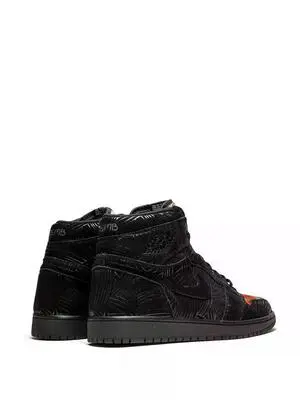 JORDAN 1 Retro High-top Sneakers - Black