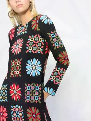 La DoubleJ Printed Midi Dress