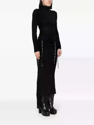 Vetements Logo-strap Roll-neck Top