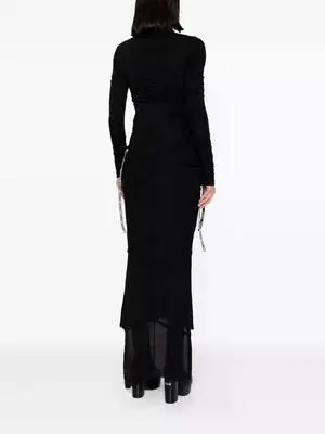 Vetements Logo-strap Roll-neck Top