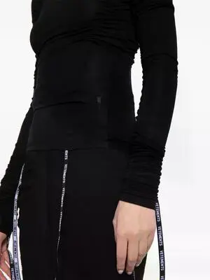 Vetements Logo-strap Roll-neck Top