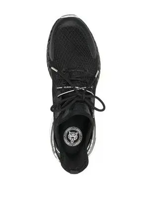 PLEIN SPORT Thunder Force Lace-up Sneakers - Black