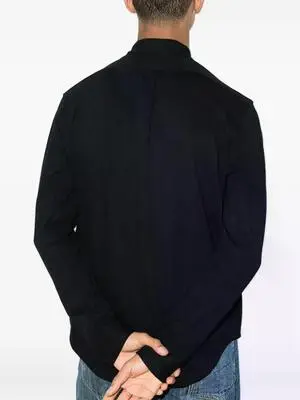 Polo Ralph Lauren Logo Embroidered Button-down Shirt - Black