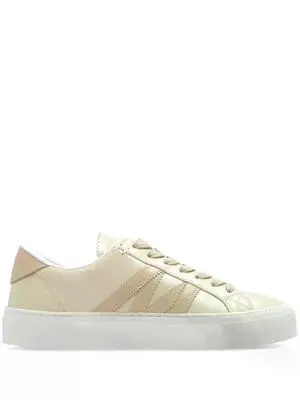 Moncler Monaco M Lace-up Sneakers - Neutrals