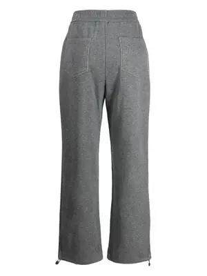 B+AB Mélange Wide-leg Track Pants