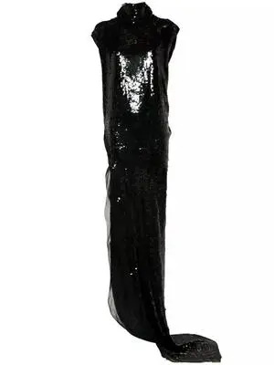 Rick Owens Edfu Sequined Maxi Dress