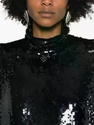 Rick Owens Edfu Sequined Maxi Dress