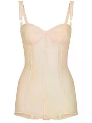 Dolce & Gabbana Bustier Bodysuit - Neutrals