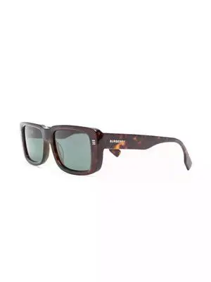 Burberry Tortoiseshell Square Frame Sunglasses