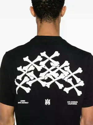 Amiri Bones Stacked Cotton T-shirt