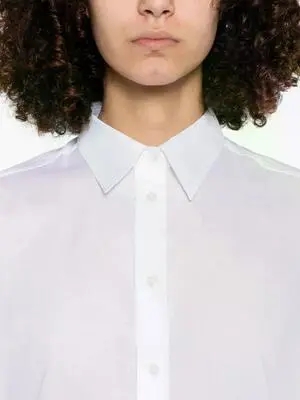 FAY Cotton Shirt With Classic Collar And Raglan Sleeves