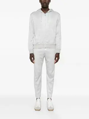 Eleventy Mélange-effect Hoodie
