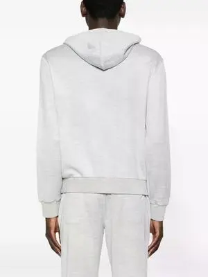 Eleventy Mélange-effect Hoodie
