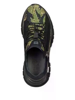 Givenchy Spectre Camo-print Sneakers - Black