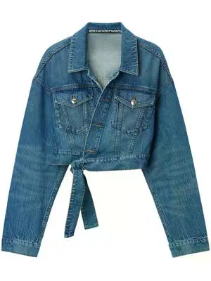 Alexander Wang Wrapped Trucker Jacket