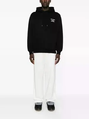 Drole De Monsieur Not From Paris Madame" Hoodie - Black