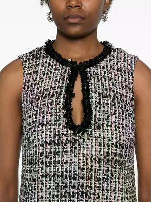 SELF-PORTRAIT Paillette-embellished Bouclé Dress