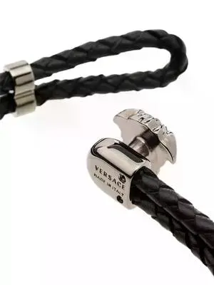 Versace Medusa Leather Bracelet