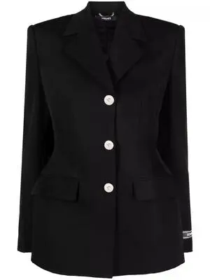 Versace Hourglass Single-breasted Blazer