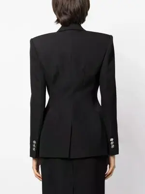 Versace Hourglass Single-breasted Blazer