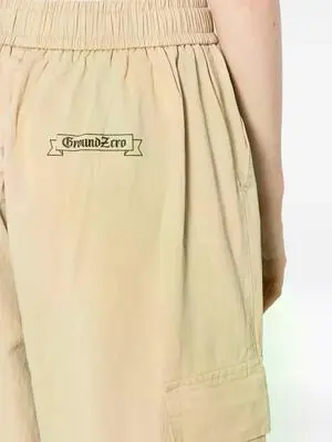 GROUND ZERO Logo-print Cargo Pants