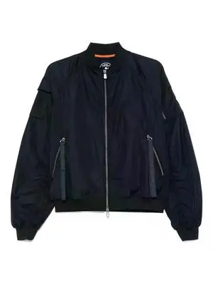 SAVE THE DUCK Zip-up Bomber Jacket - Black