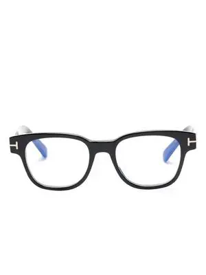 TOM FORD Round-frame Glasses - Black