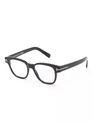 TOM FORD Round-frame Glasses - Black