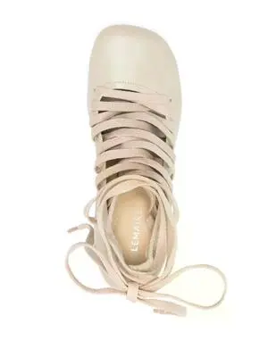 LEMAIRE 90mm Lace-up Pumps