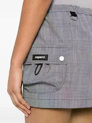 Coperni Logo-appliqué Wool Skirt
